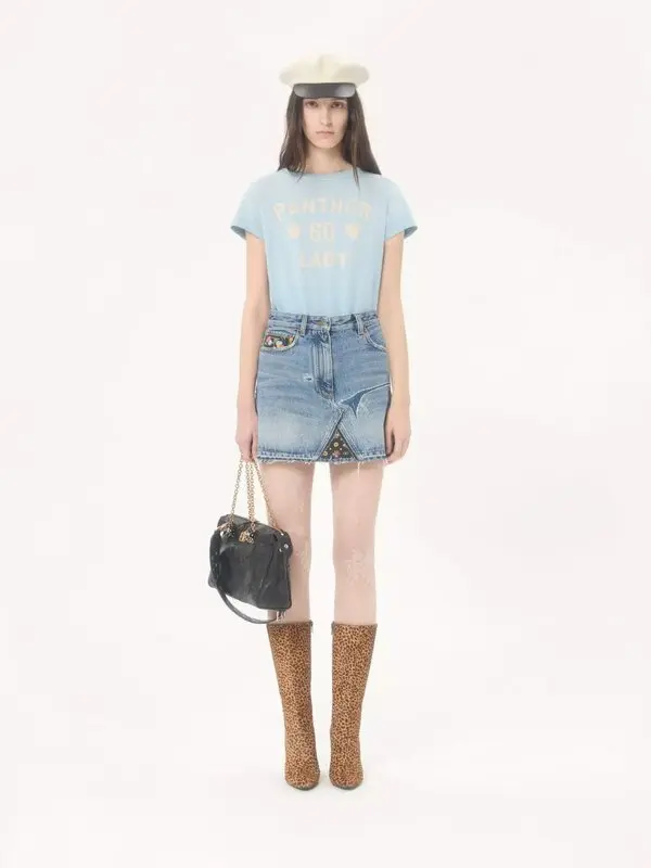 Valentino Garavani Cotton Jersey T-shirt - Blue