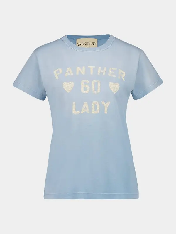 Valentino Garavani Cotton Jersey T-shirt - Blue