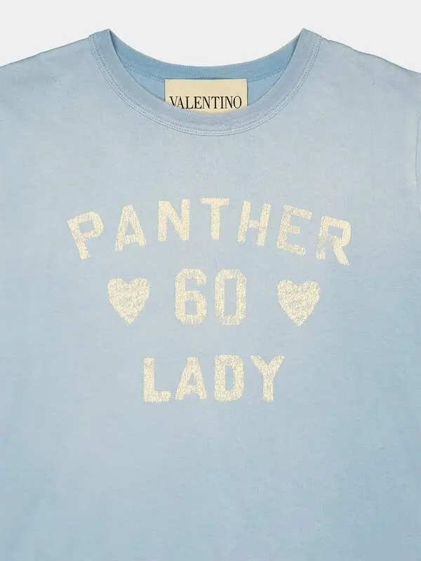 Valentino Garavani Cotton Jersey T-shirt - Blue