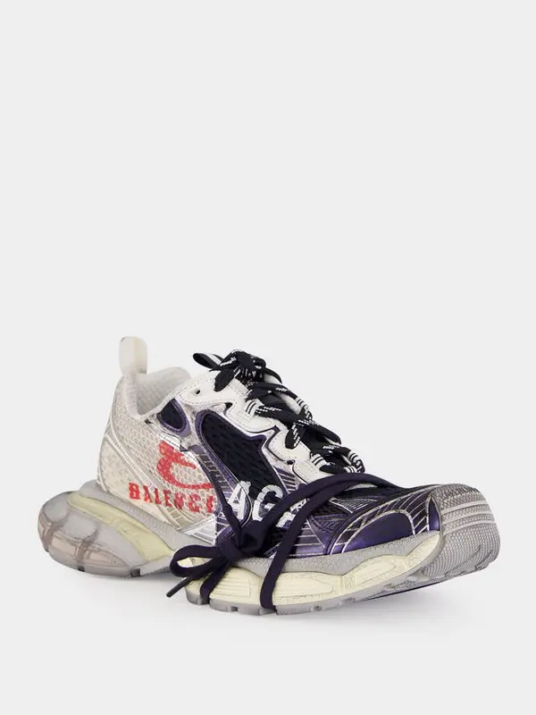 Balenciaga 3xl Split Logo Sneakers - Multicolour