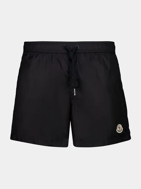 Moncler Nylon Swim Shorts - Black