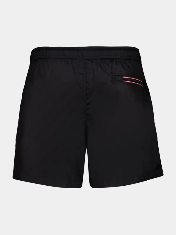 Moncler Nylon Swim Shorts - Black