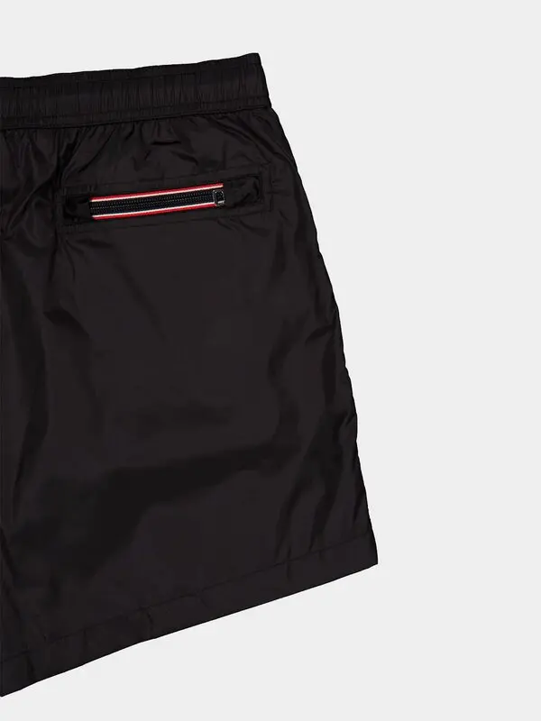 Moncler Nylon Swim Shorts - Black