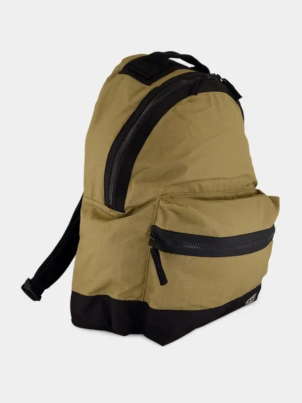 Stone Island Military Double Coated Cotton Ripstop Backpack - Green