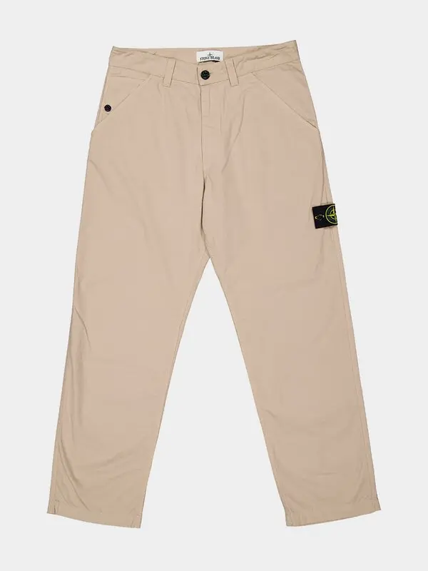 Stone Island Cotton Trousers