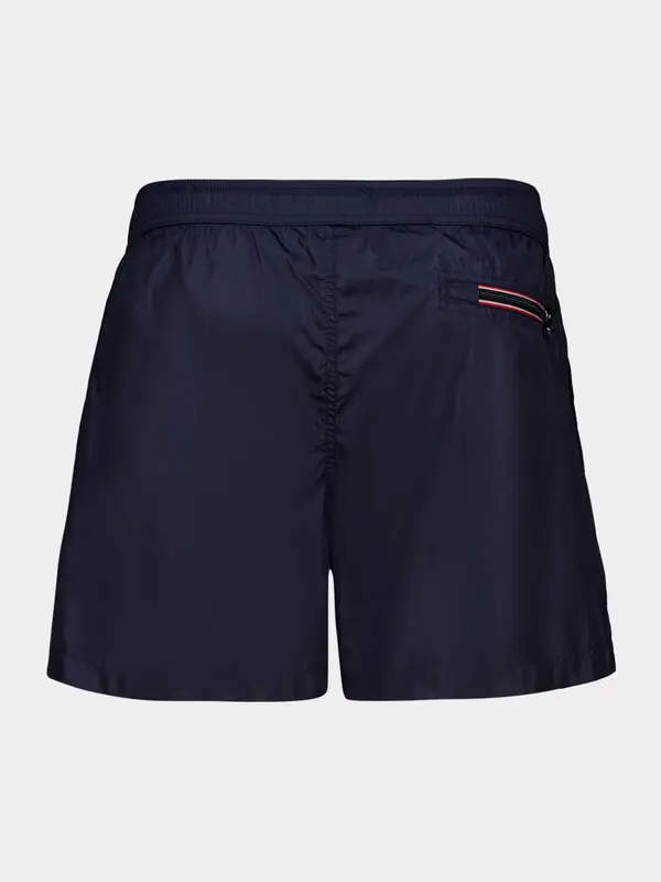 Moncler Nylon Swim Shorts - Blue
