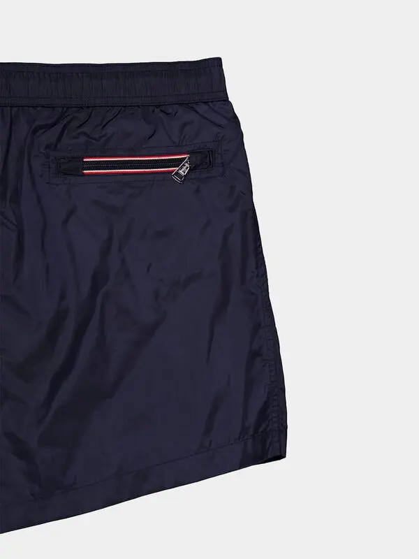 Moncler Nylon Swim Shorts - Blue