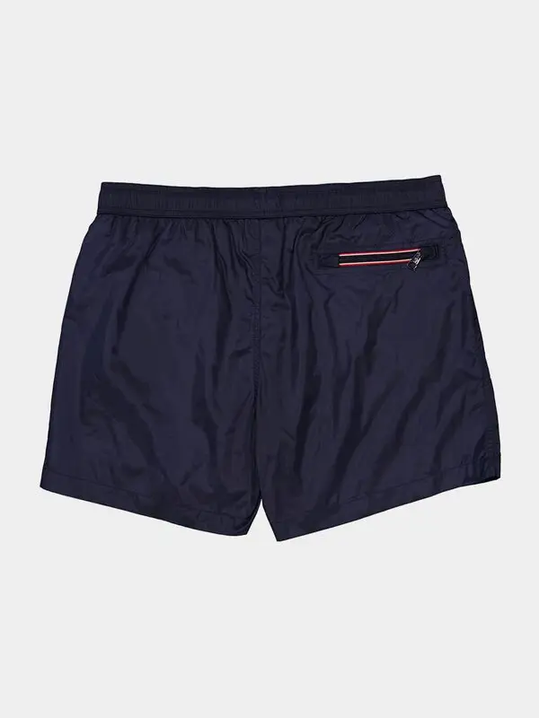 Moncler Nylon Swim Shorts - Blue