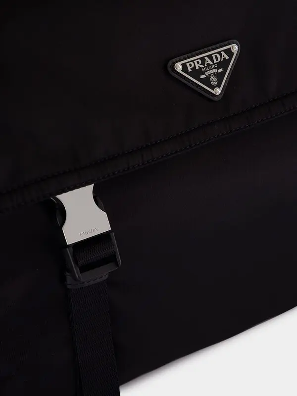 Prada Re-nylon And Leather Explore Bag