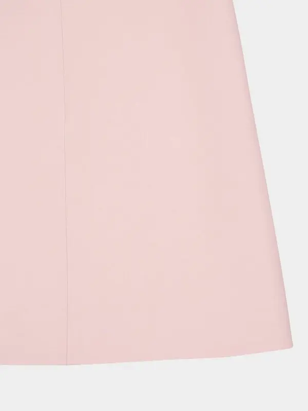 Valentino Garavani Mini Virgin Wool Dress - Pink