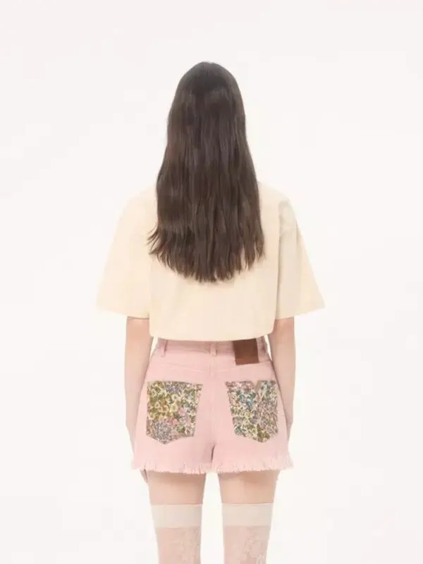 Valentino Garavani Embroidered Cotton T-shirt - Beige