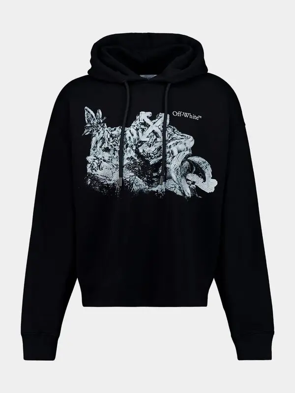 Off-White Eagle Rock Hooded Sweatshirt - Black