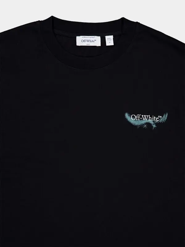 Off-White Moon Skate Graphic T-shirt - Black