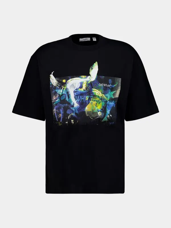 Off-White Caravaggio Skate Graphic T-shirt - Black