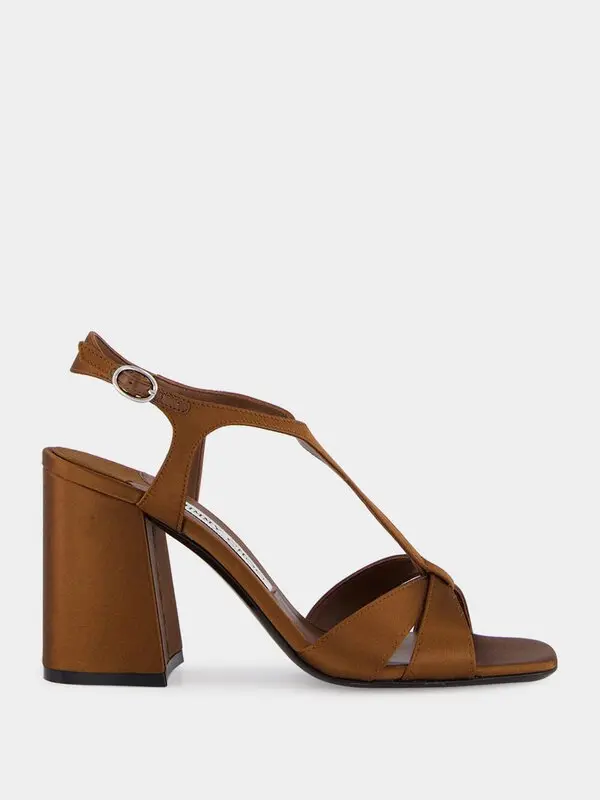 JIMMY CHOO Kesia 45 Sandals - Brown