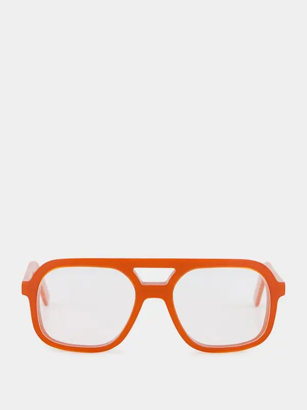 EMMANUELLE KHANH Massa Optical Eyeglasses - Orange