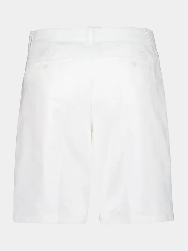 Casablanca Monogram Cotton Shorts