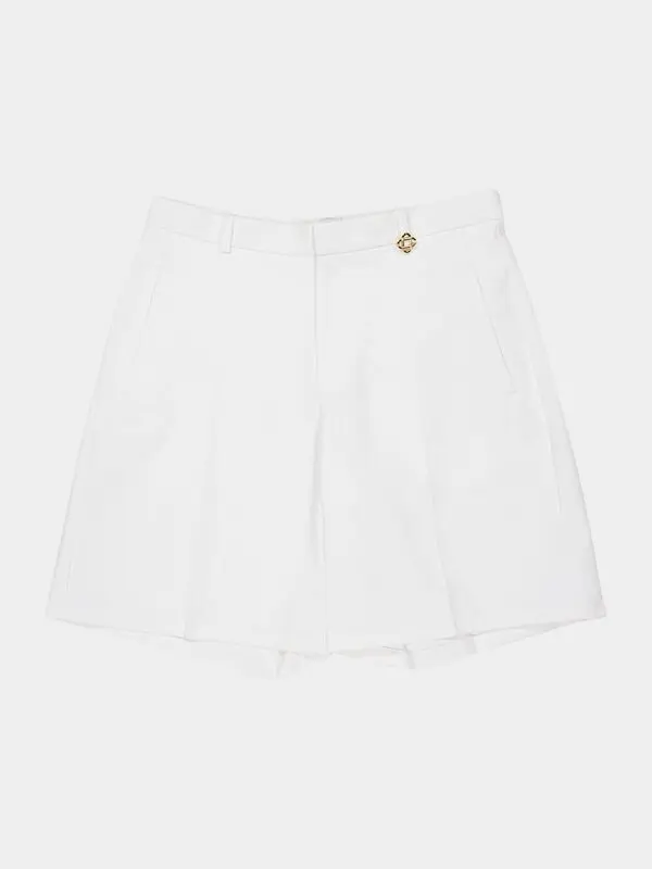 Casablanca Monogram Cotton Shorts