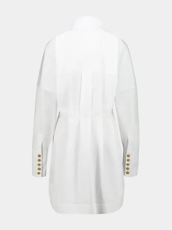 Balmain Poplin Shirt Dress