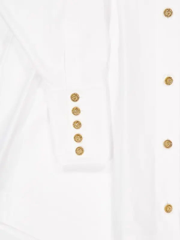 Balmain Poplin Shirt Dress