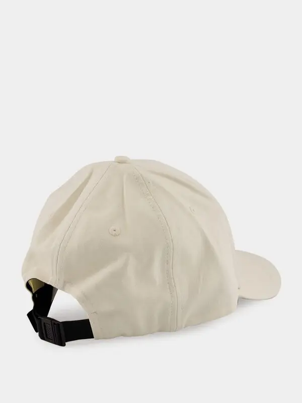 Stone Island Cotton Baseball Cap - Cream