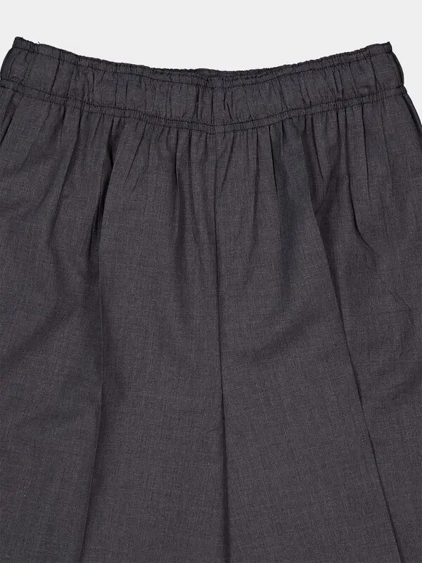 Prada Ardesia Superfine Virgin Wool Shorts - Grey