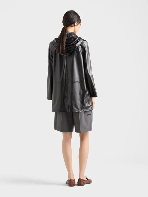 Prada Ardesia Superfine Virgin Wool Shorts - Grey