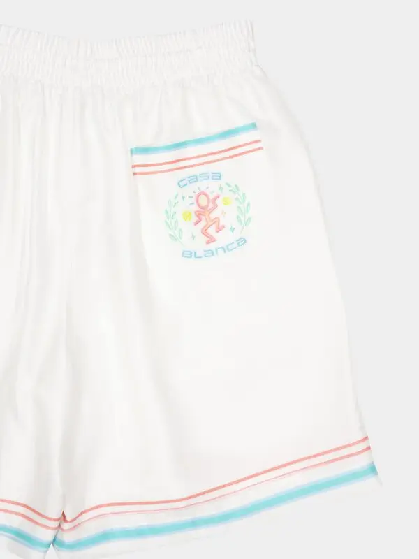 Casablanca Dance Joy Silk Shorts