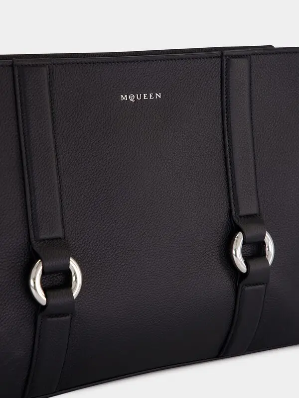 Alexander McQueen Farringdon Calfskin Leather Pouch