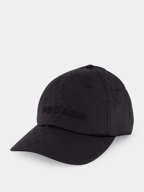 Alexander McQueen Skull Repeat Cap - Black