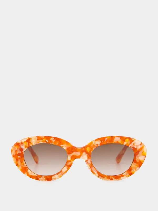 EMMANUELLE KHANH Gigi Sunglasses - Orange
