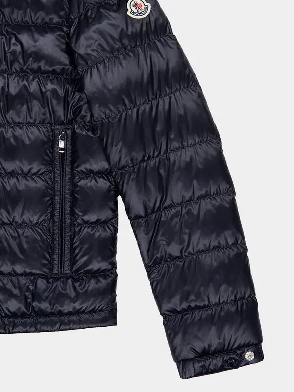 Moncler Selves Short Down Jacket - Blue