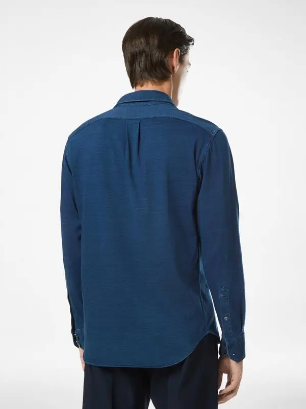 TOM FORD Midnight Cotton Indigo Shirt