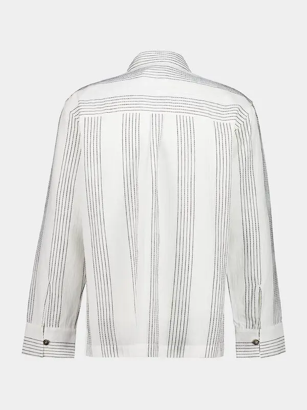 Commas Classic Kanta Cotton Overshirt