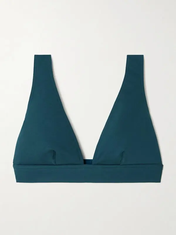 ERES Les Essentiels Chrome Triangle Bikini Top - Blue