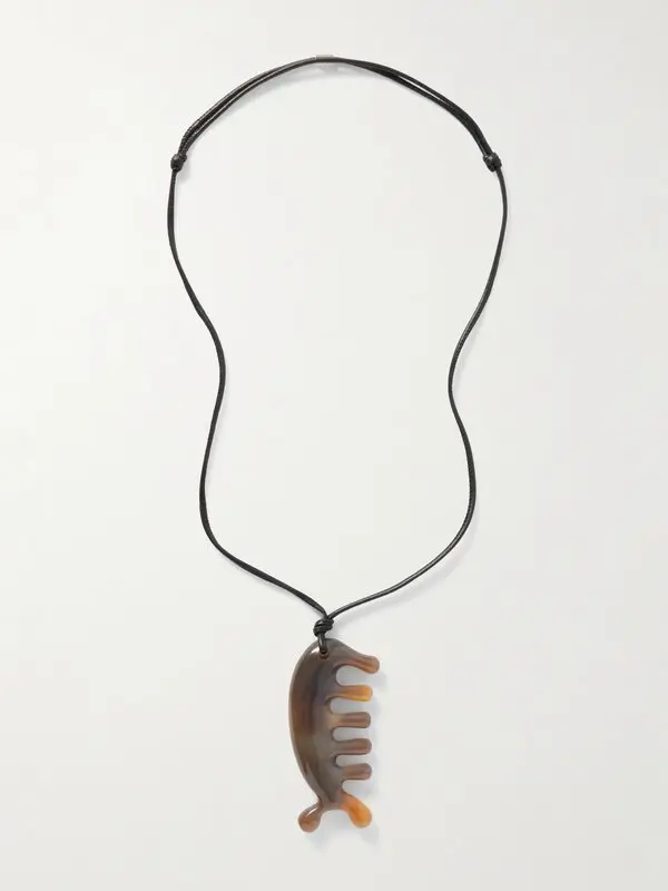 LEMAIRE Beluga Aragonite Necklace - Gray
