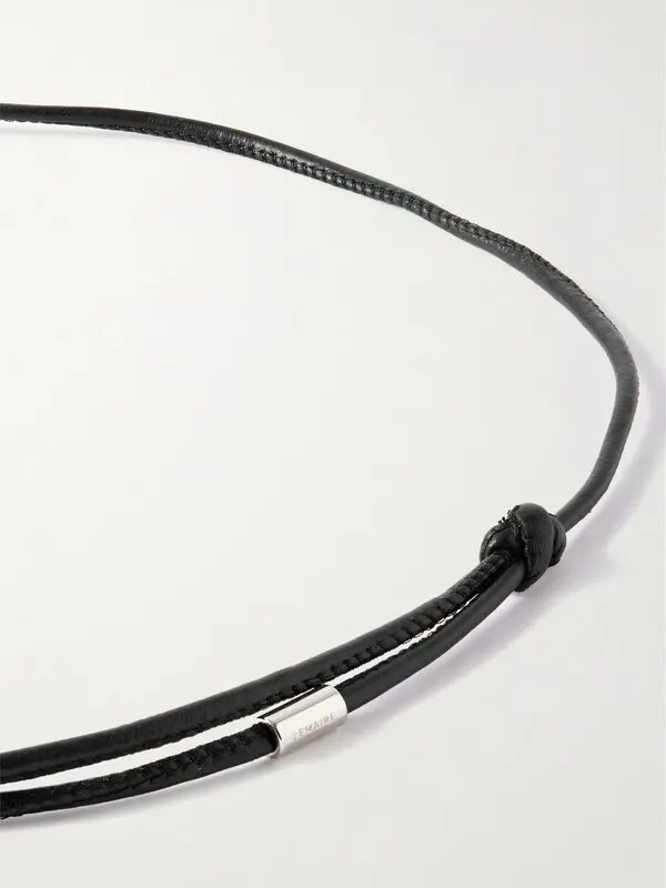 LEMAIRE Beluga Aragonite Necklace - Gray
