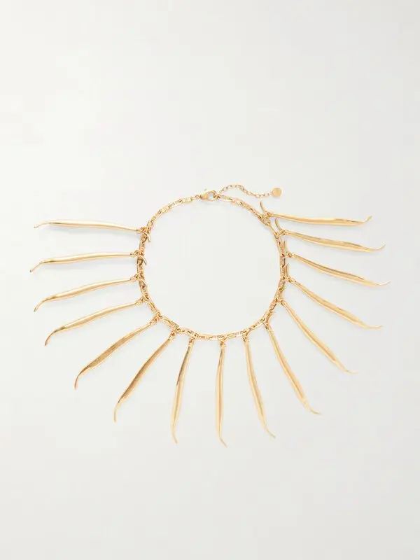 Jacquemus Le Collier Haricots Necklace - Gold