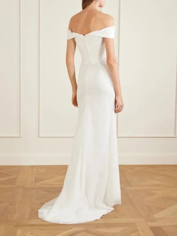 VIVIENNE WESTWOOD Nova Cora Lace And Satin Corset Gown