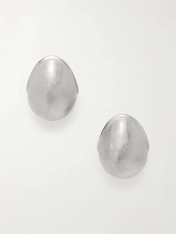 Jacquemus Les Boucles Raisin -tone Earrings - Silver