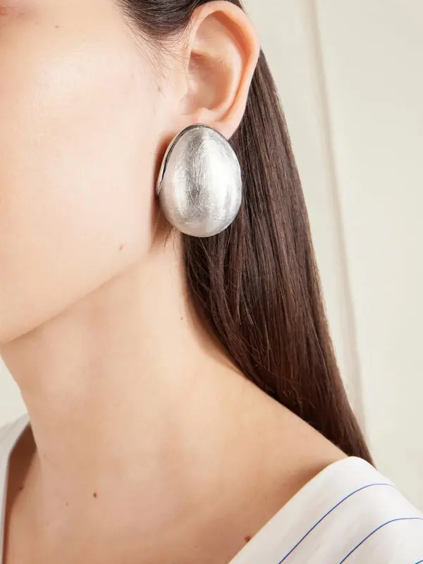 Jacquemus Les Boucles Raisin Earrings - Silver