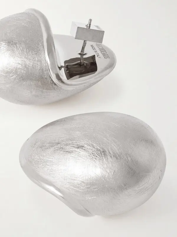 Jacquemus Les Boucles Raisin Earrings - Silver