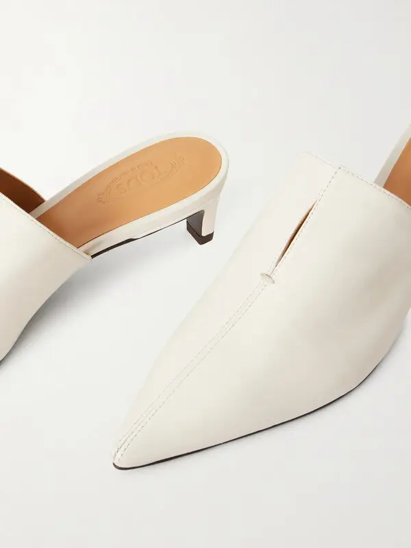 TOD'S Leather Mules