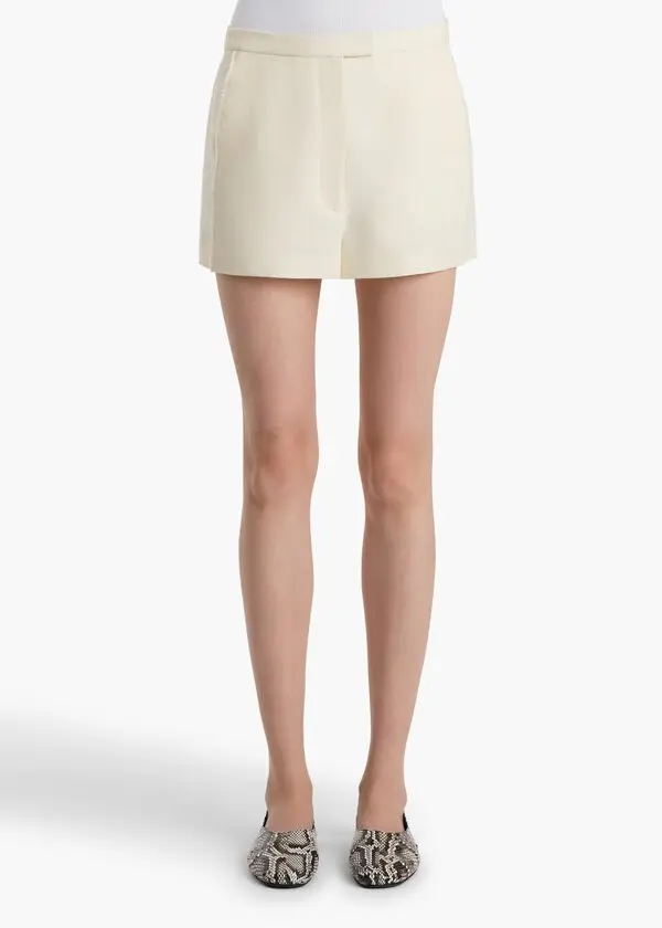 Khaite Blane Bermuda Short - Natural