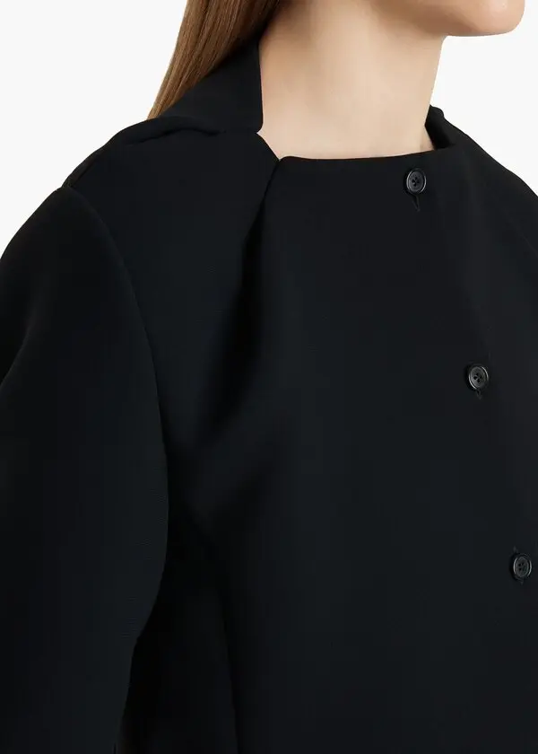 Khaite Franc Peplum Jacket - Black