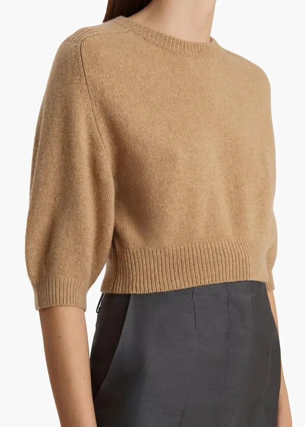 Khaite Lorelai Pullover - Camel