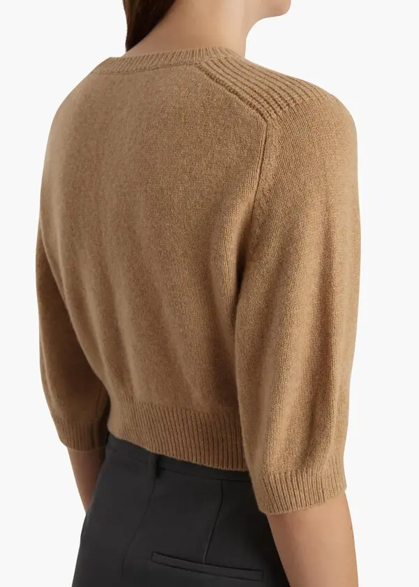 Khaite Lorelai Pullover - Camel