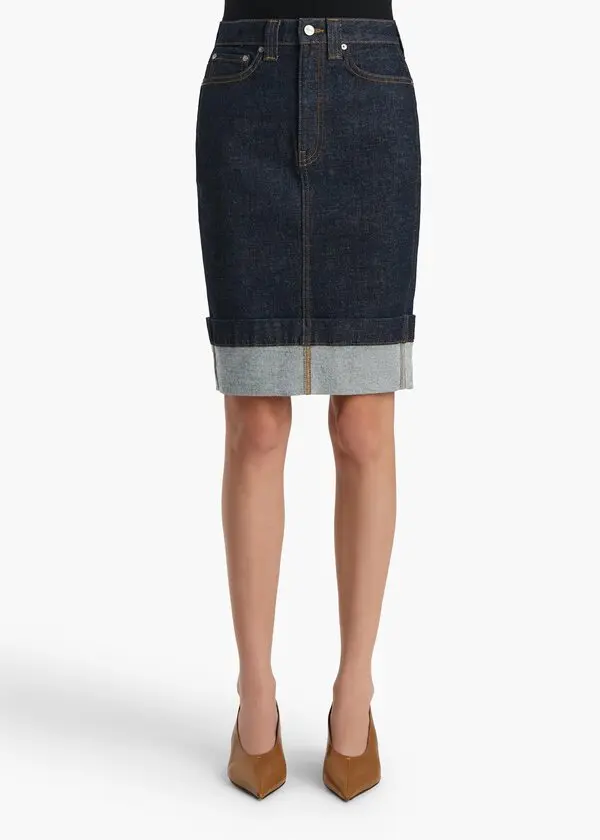 Khaite Kendra Pencil Skirt - Benson