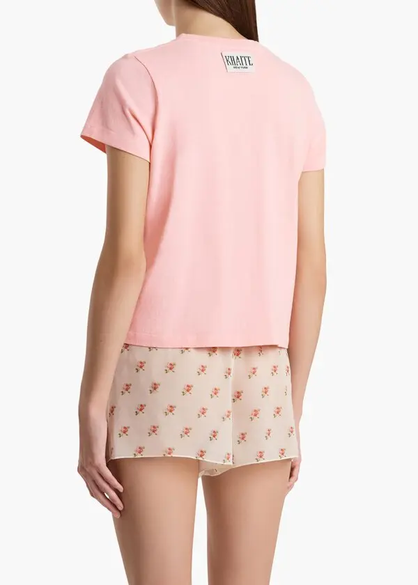 Khaite Emmylou T-shirt - Petal