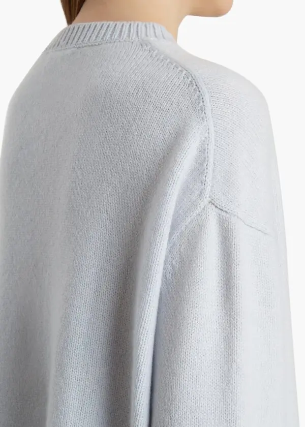Khaite Sabina Pullover - Ice Blue